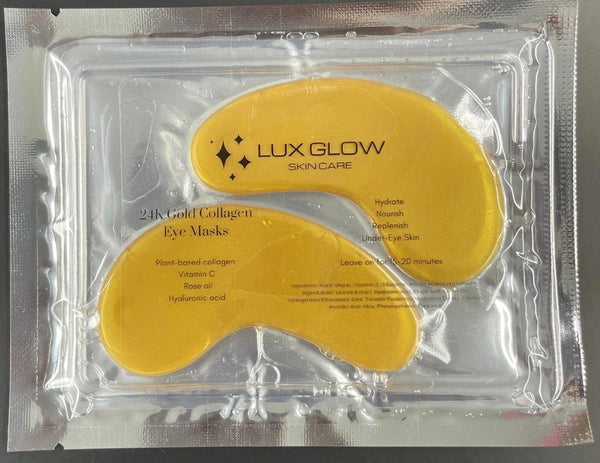 24K Gold Under-Eye Mask – CrownBox Gifts